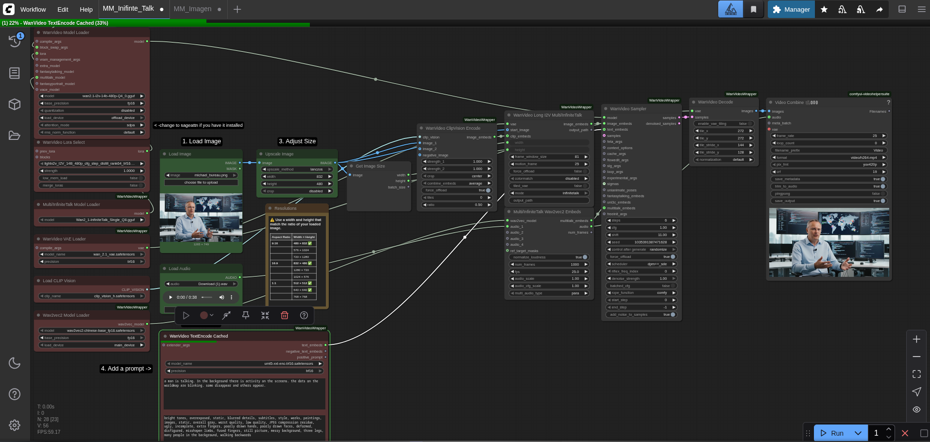 ComfyUI Infinite Talk: Create Realistic AI Talking Avatars from a ...